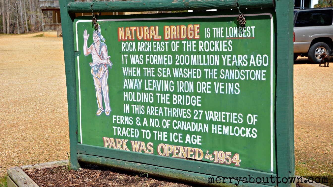 Exploring Northern Alabama - Natural Bridge Park - Merry About Town