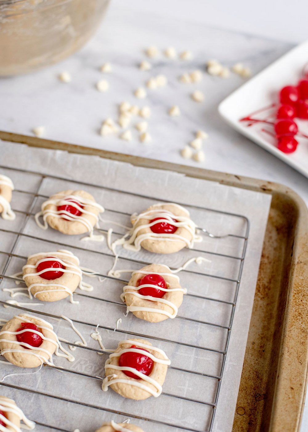 Very Merry Cherry Cookies! - Merry About Town