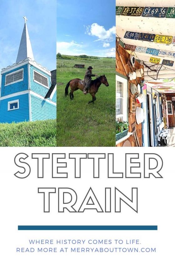 Ride the Stettler Train Back In Time - Merry About Town